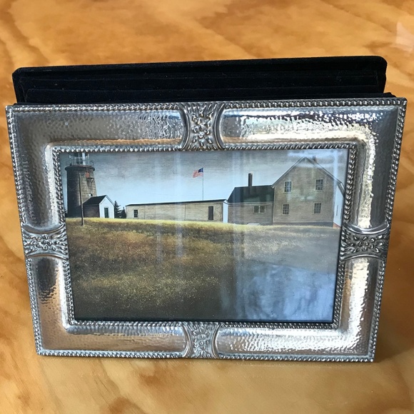 Accents | Photo Album With Silver Tone Picture Frame Cover | Poshmark